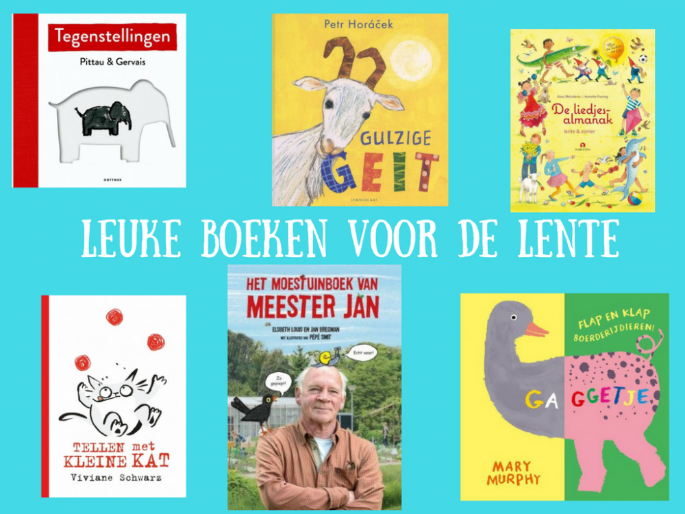 Leuke boeken voor de lente - Juf Maike