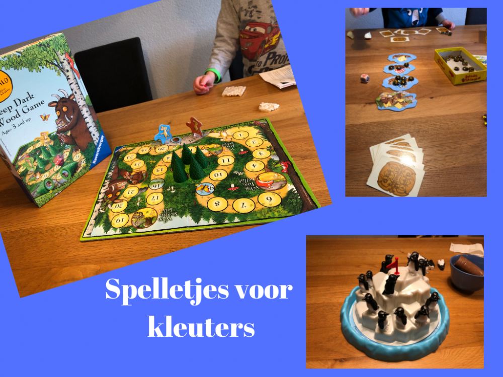 Spelletjes voor kleuters - Juf Maike