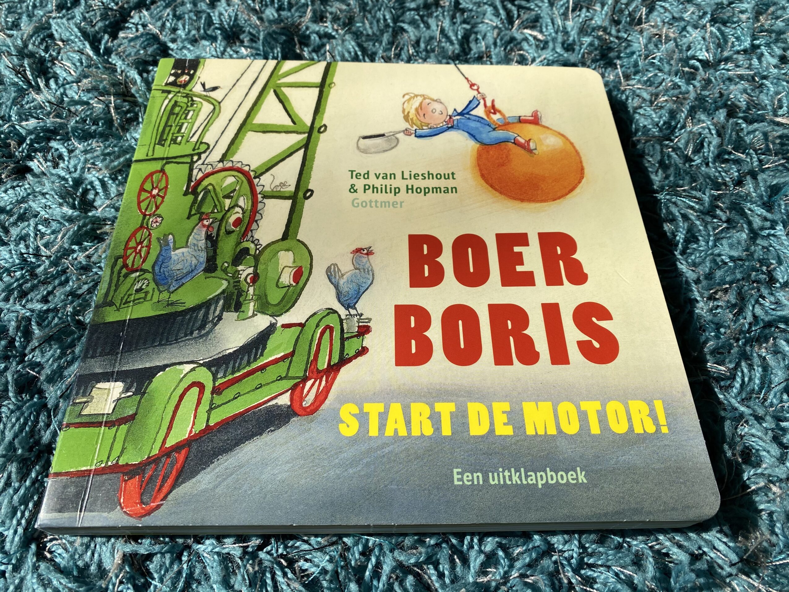 Boer Boris, start de motor WIN - Juf Maike
