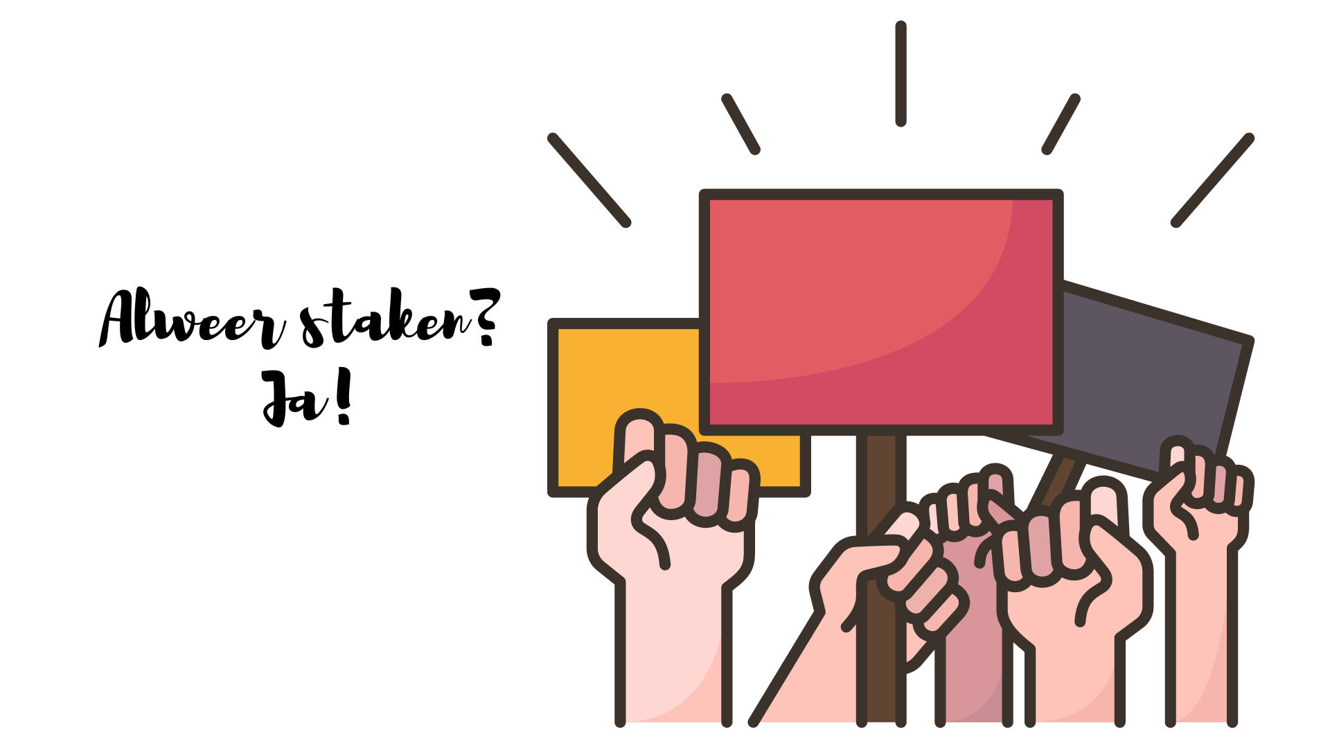 Alweer staken? Ja! - Juf Maike