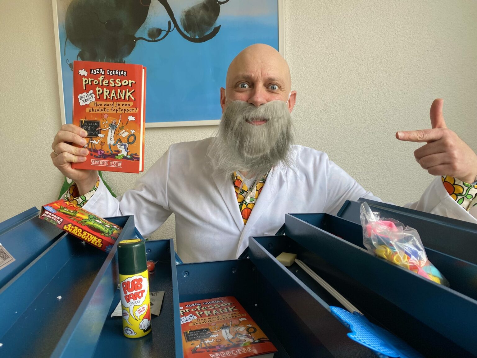 Professor Prank van Jozua Douglas WIN • Juf Maike