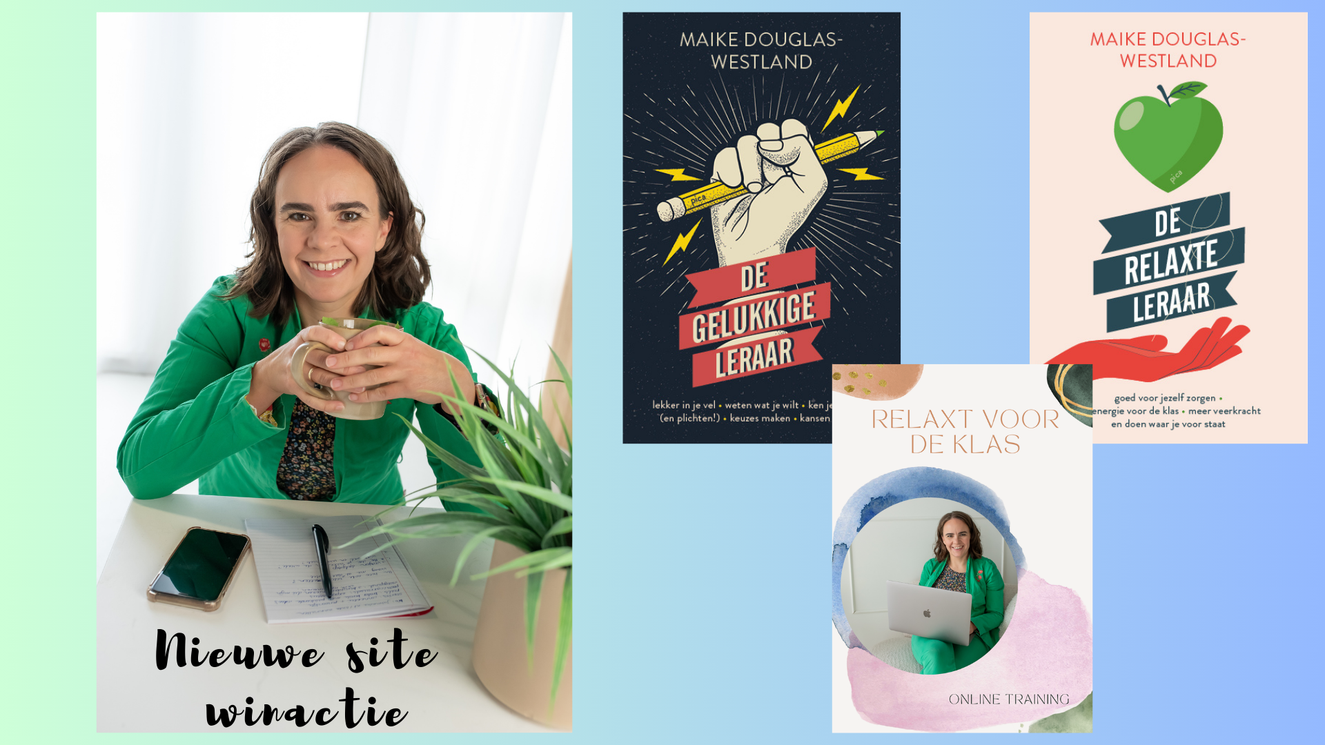 Nieuwe site winactie - Juf Maike
