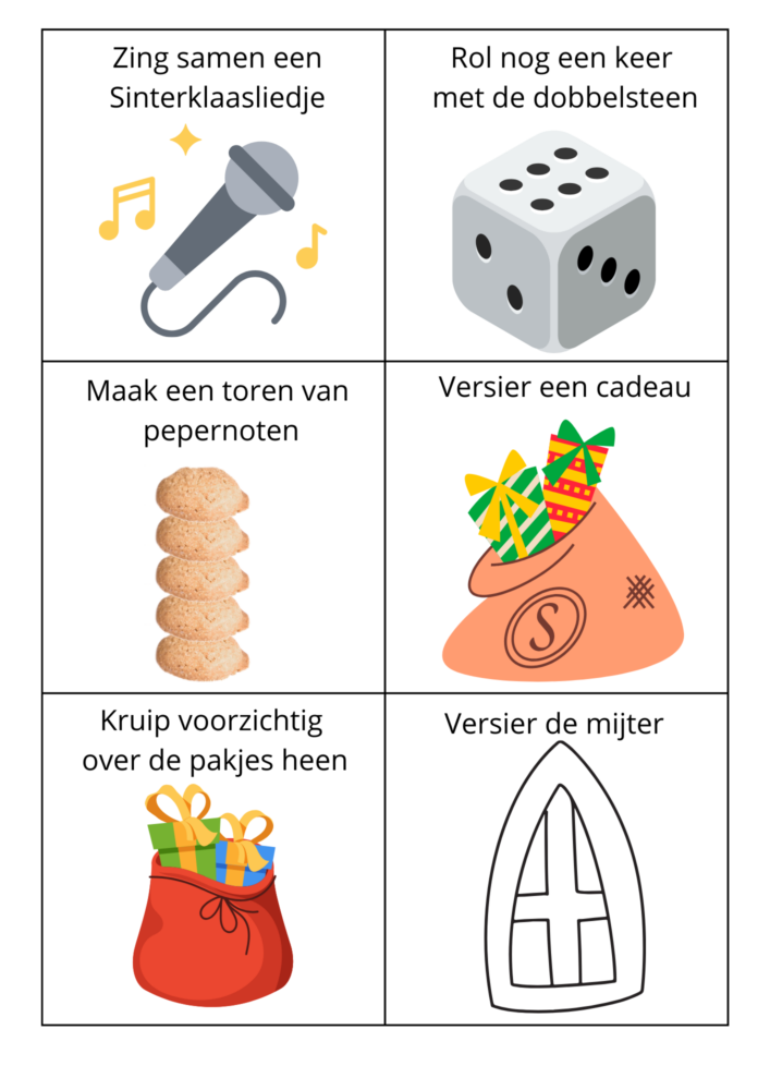 Sinterklaas vieren met spel opdrachten - Juf Maike