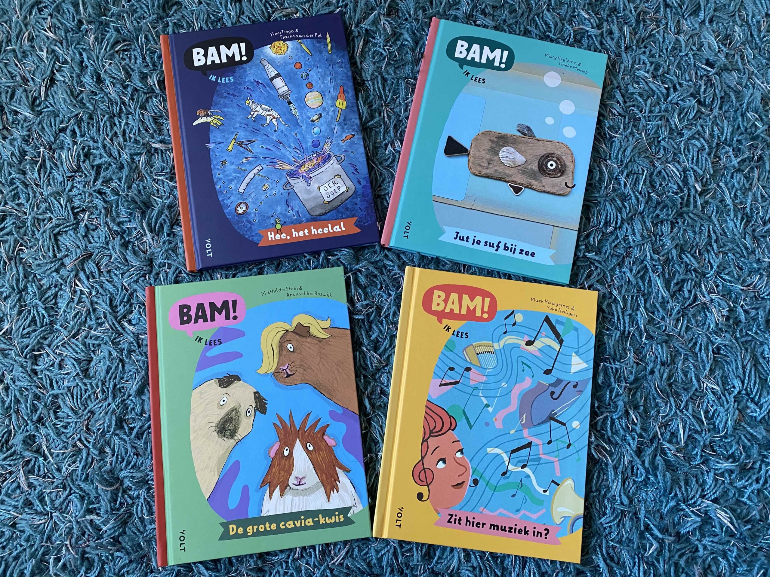 Vier nieuwe boeken in de BAM! Ik lees-serie WIN - Juf Maike