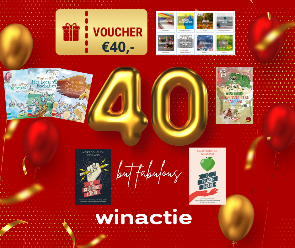 The big 40 winactie - Juf Maike
