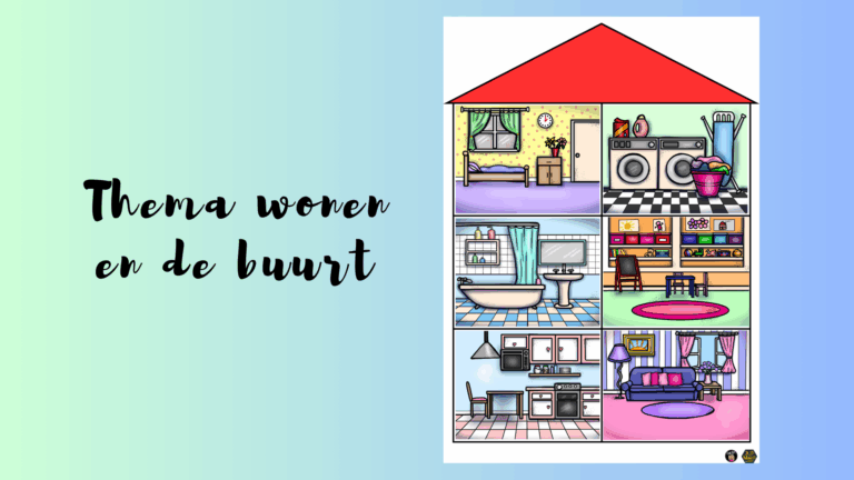 Thema wonen en de buurt - Juf Maike