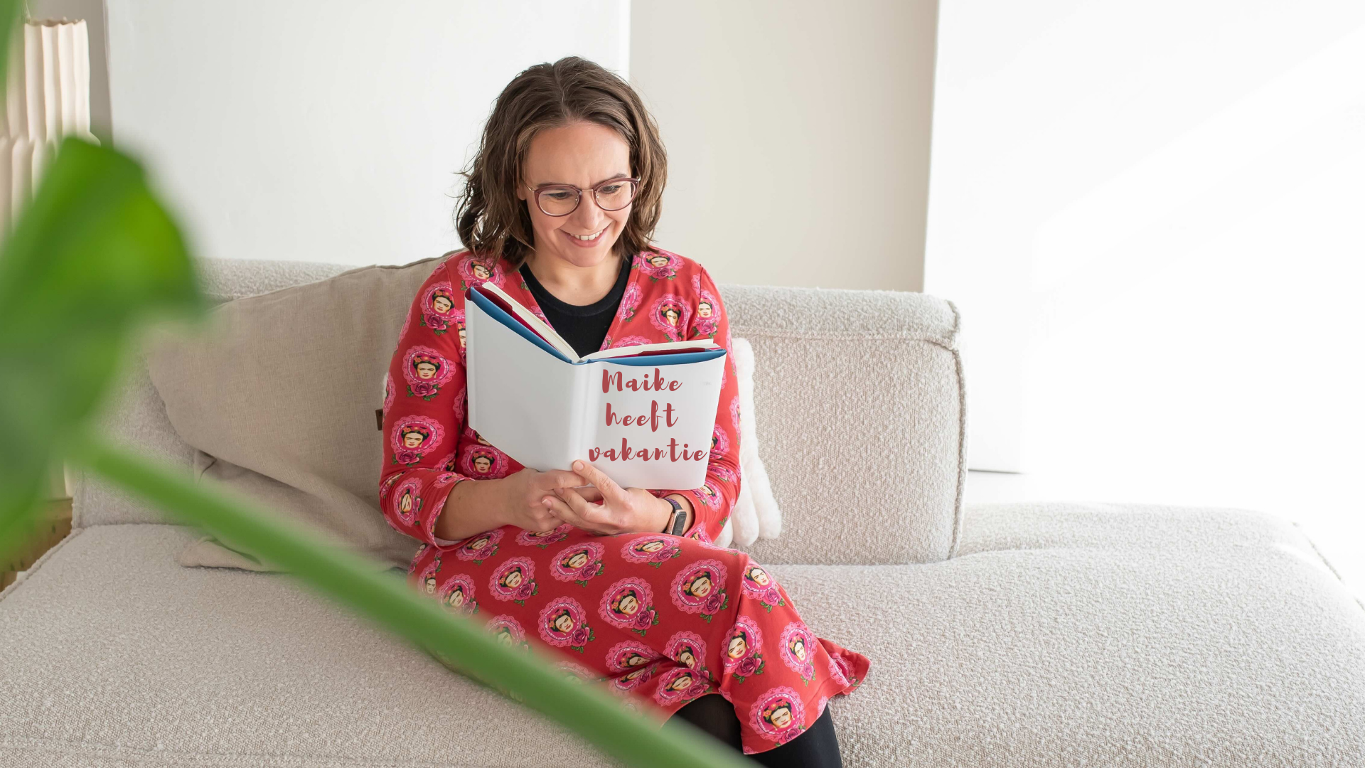Maike met vakantie - Juf Maike